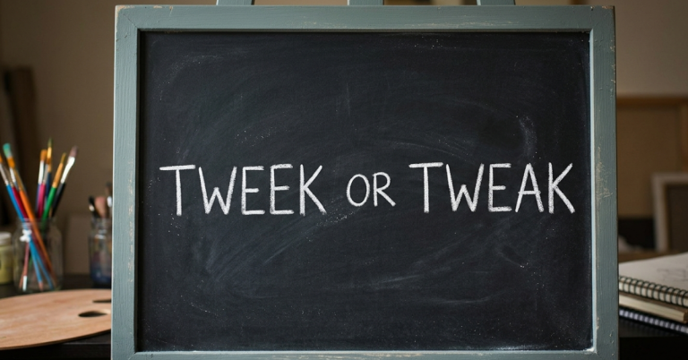 Tweek or Tweak: Correct Spelling & Meaning